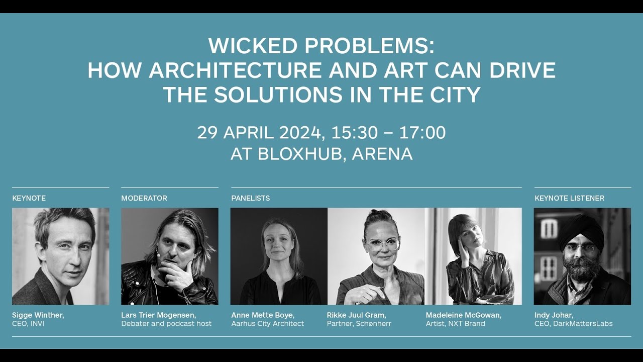 Wicked problems: How architecture and art can drive solutions in the ...
