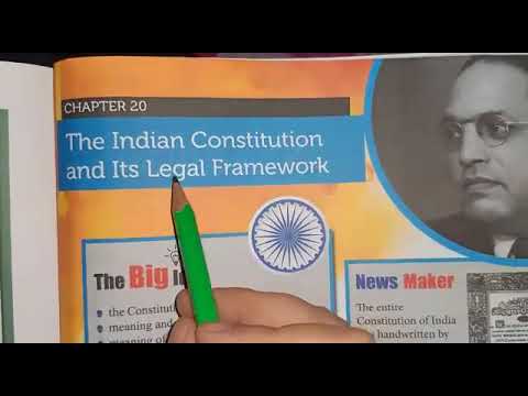 Revision || Ch 20|| The Indian Constitution and Its Legal Framework ...