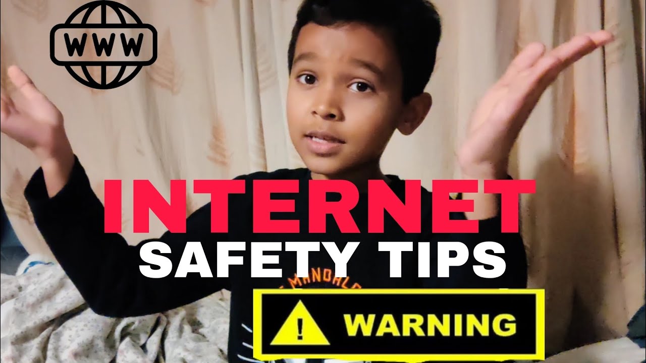Internet safety tips for kids 😇 part 01 - YouTube