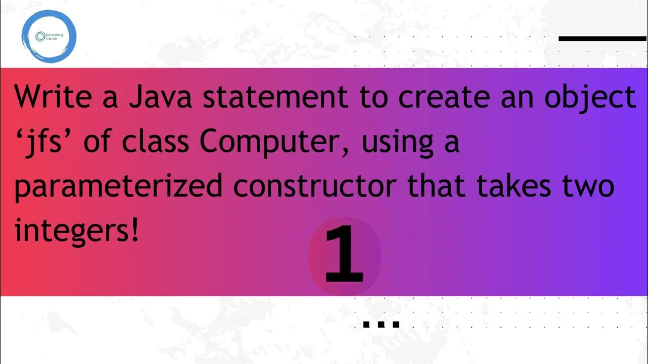 Java Revision | ICSE Class 10| Board Exam - YouTube
