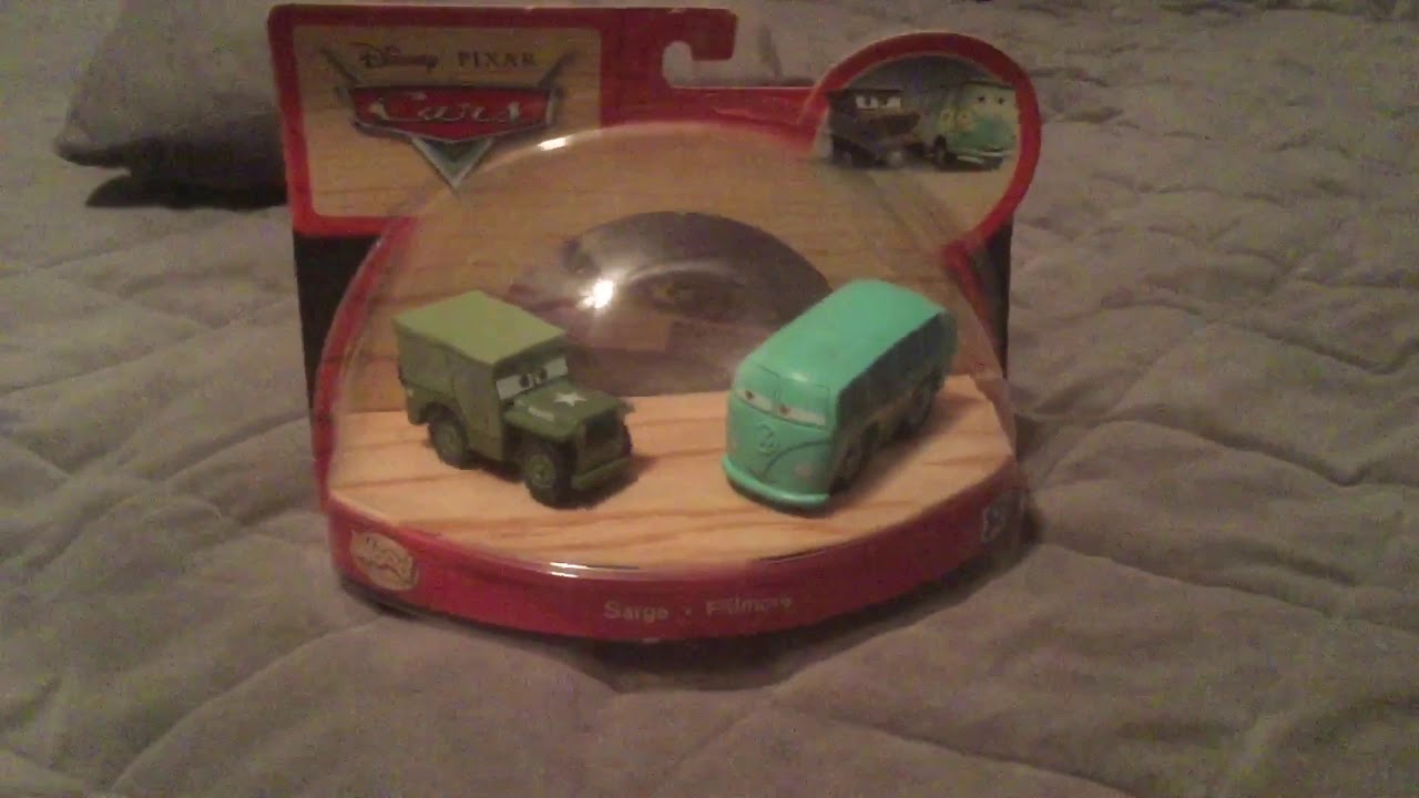 Cars Fillmore and Sarge wood double pack - YouTube