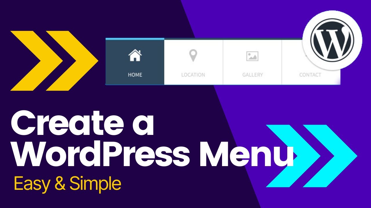 How To Create A Menu In WordPress Easy Simple YouTube how-to-create-a-menu-in-wordpress-easy-simple-youtube