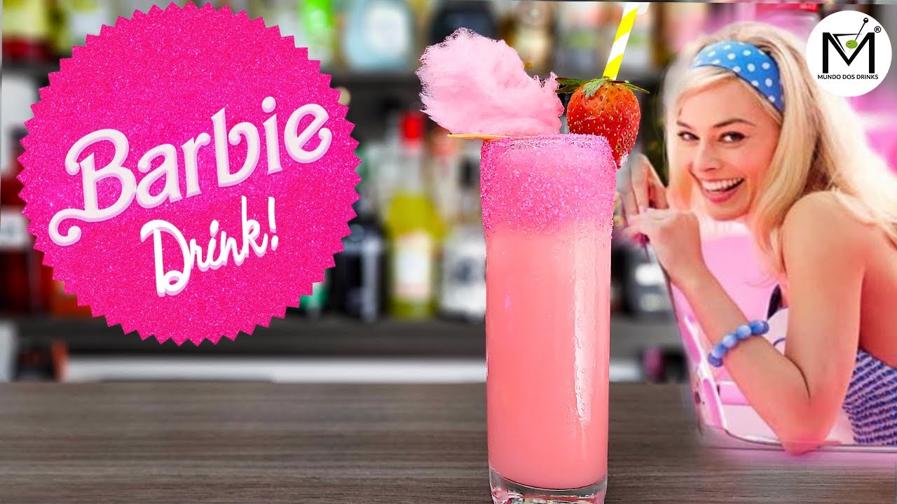 Drink Da Barbie Sem Álcool E Com Álcool FaÇa Um Drink No Estilo Da Barbie 🍹🍹 Youtube