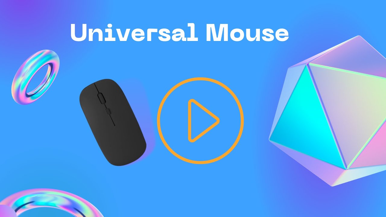 Universal Mouse - A wireless mouse compatible with all devices - YouTube