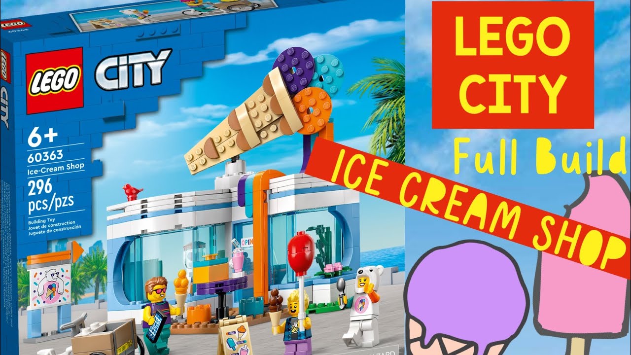 I Scream for ICE CREAM!!! Great LEGO City build! - YouTube