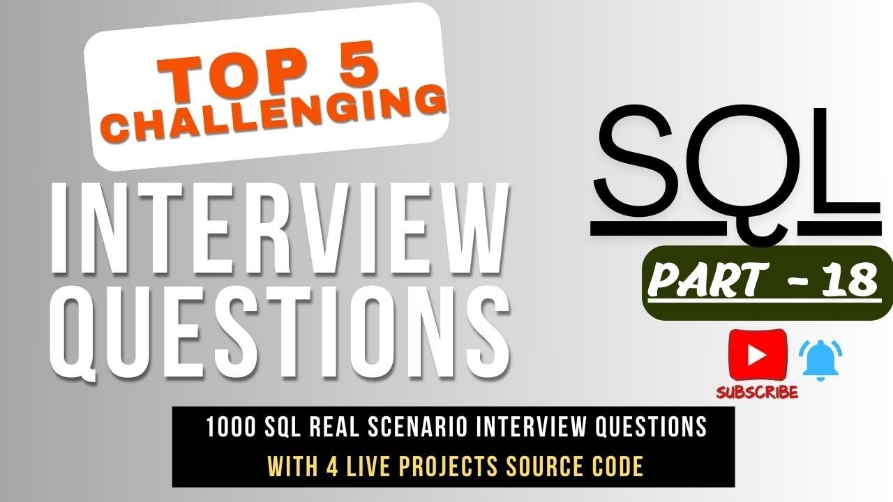 Ace Your SQL Server Interview: Key Questions and Techniques - YouTube