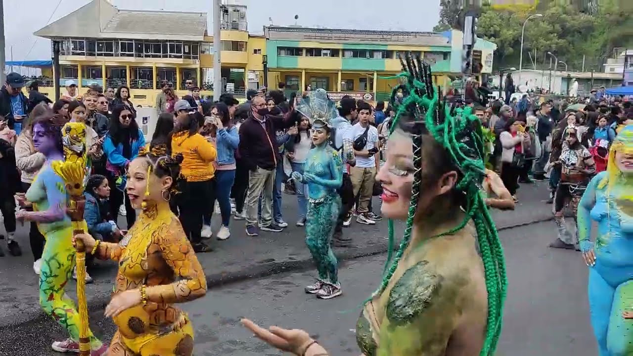 Valparaiso Carnival (Chile), Beautiful Local Dance - YouTube