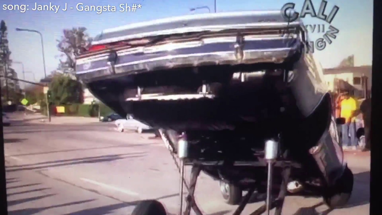 Lowrider Fail: CALI SWANGIN - Circus Hopper lands on 64 Impala! - YouTube