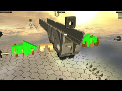Desert Eagle Semi-Automatic Pistol - Step By Step Disassembly ...