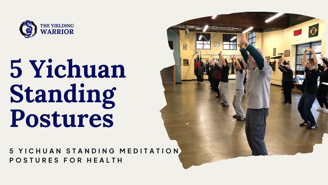 5 Yi Chuan Standing Meditation Postures for Health - YouTube