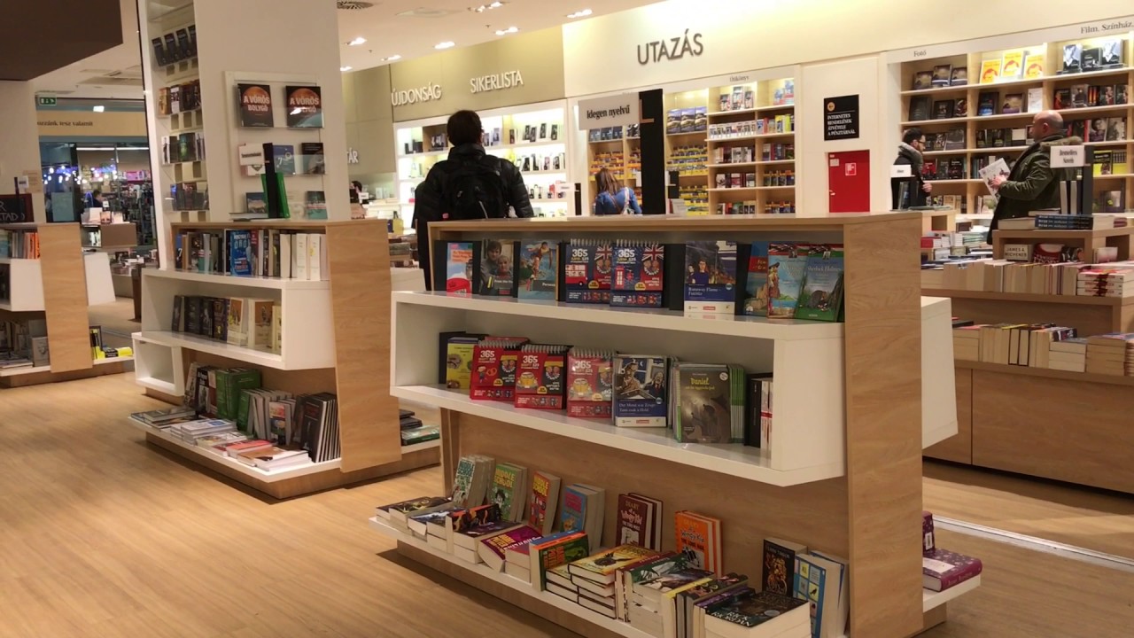 LIBRI | GREAT BOOKSTORE IN BUDAPEST - YouTube