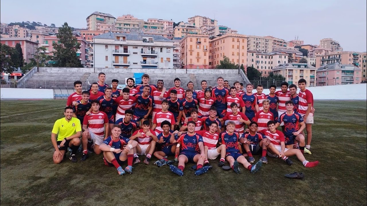 CUS Genova Rugby vs Buffalo's 2023 - YouTube