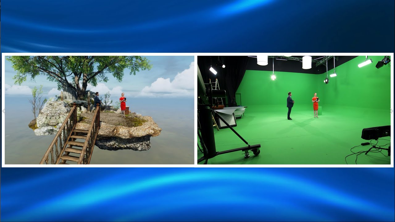 Green Screen Virtual Production - demo reel - YouTube