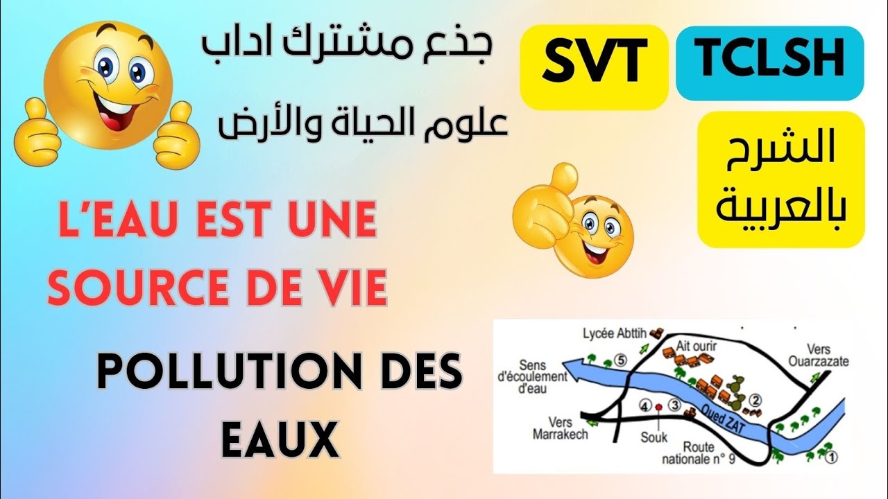 ⭐TCLSH-SVT⭐: l'eau, source de vie/Pollution des eaux #l'eau #tcl #svt - YouTube