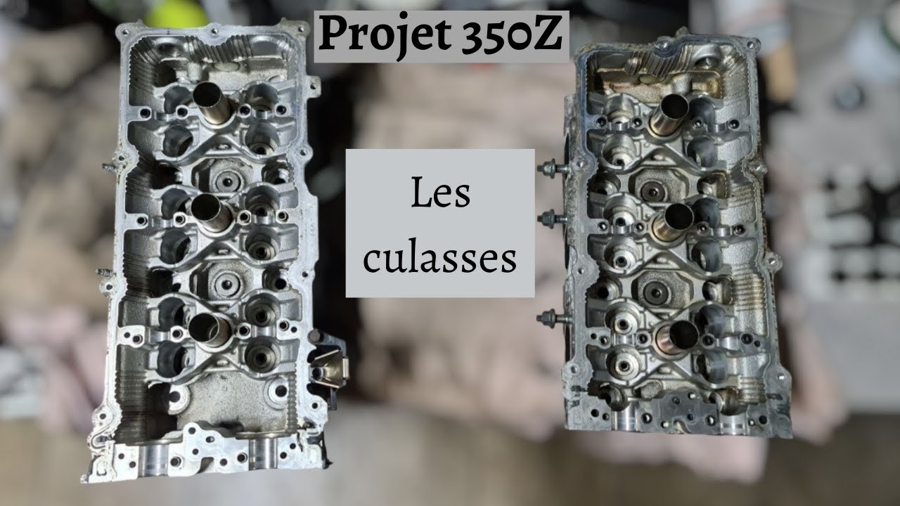 Projet 350Z : Les culasses - YouTube