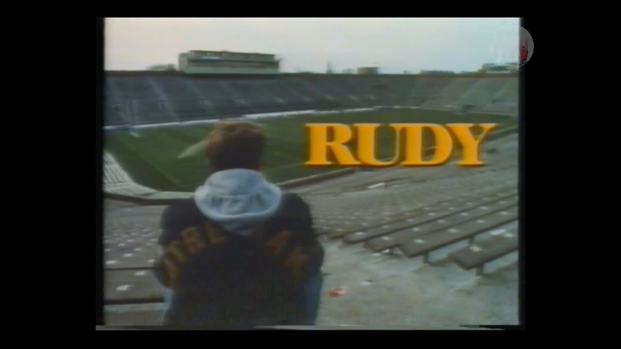 Rudy (1993) - VHS Trailer [First Release Home Entertainment Video ...
