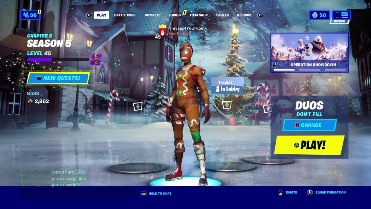 Playing Fortnite Arena Trios ft.UncappedEchoz/Tre And WC Partner ...