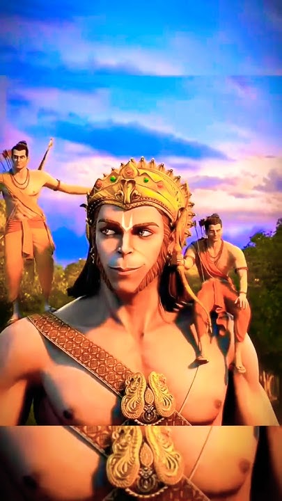 🚩Power Of Hanuman 🛕 Biggest Hanuman With Ram #hanuman #short #viral #trending - YouTube