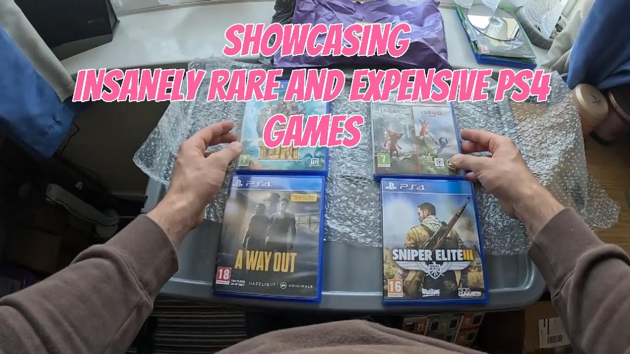 I Found Super Rare PS4 Games in This Mystery Parcel! - YouTube