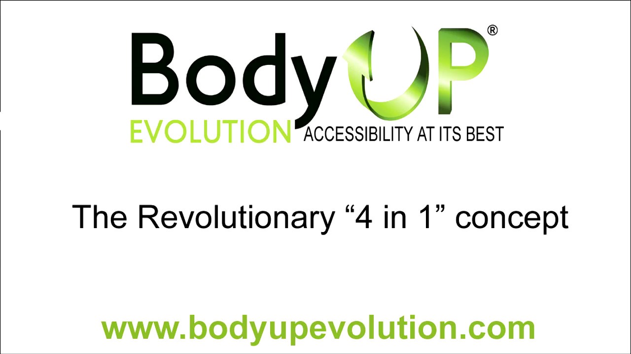 Patient lift and transfer chair - Body Up Evolution (4 in one) - YouTube