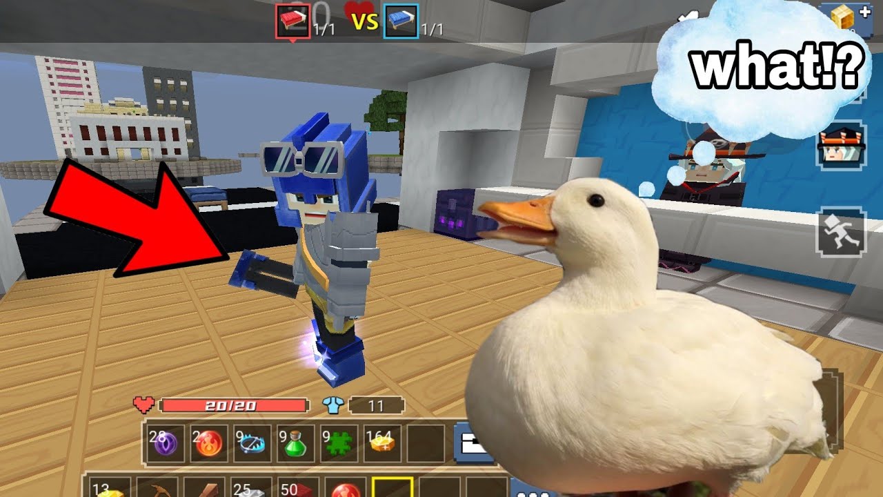 How to Take off your body armor and all 😱😱😱 in BedWar [Blockman Go ...