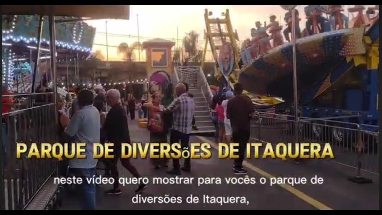 Parque de diversões de Itaquera sp - YouTube