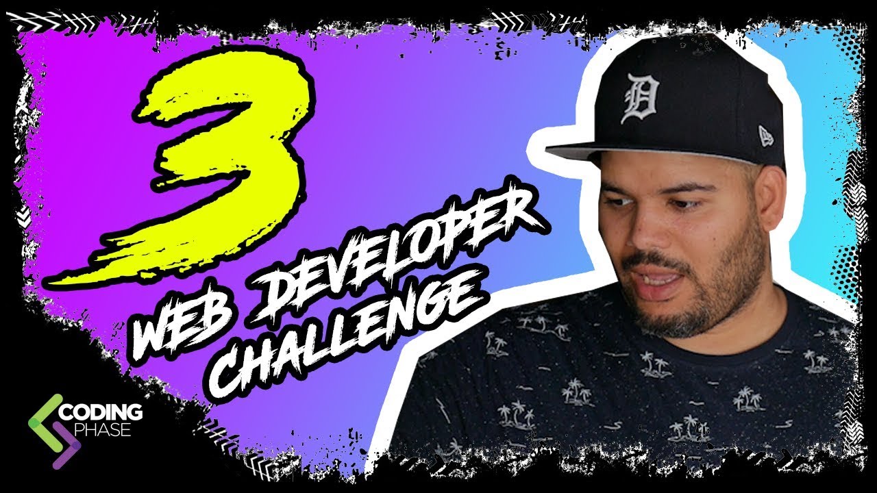 Web Developer Challenge 3 Winner Codingphase Youtube