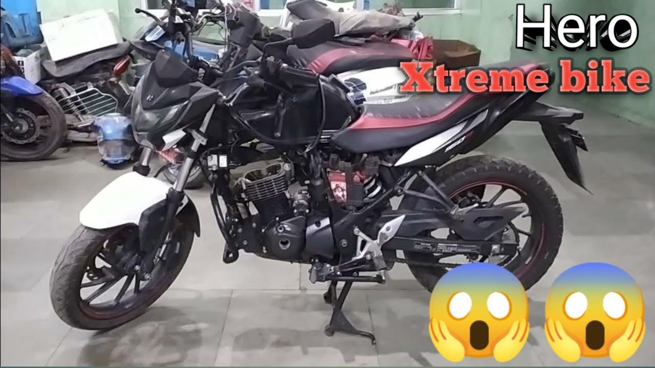 Hero Xtreme bike bs6 model servicing Bhutan to India full servicing ...