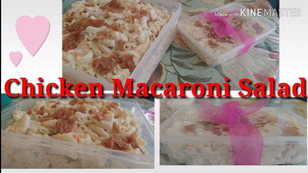 (Cook)Chicken Macaroni Salad.#nochebuena - YouTube