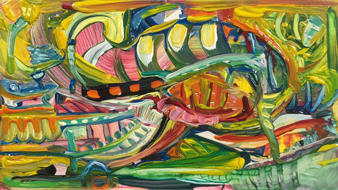 Painting Demonstration Meditation (#7) - Artist Tony Hendrick - In Real ...