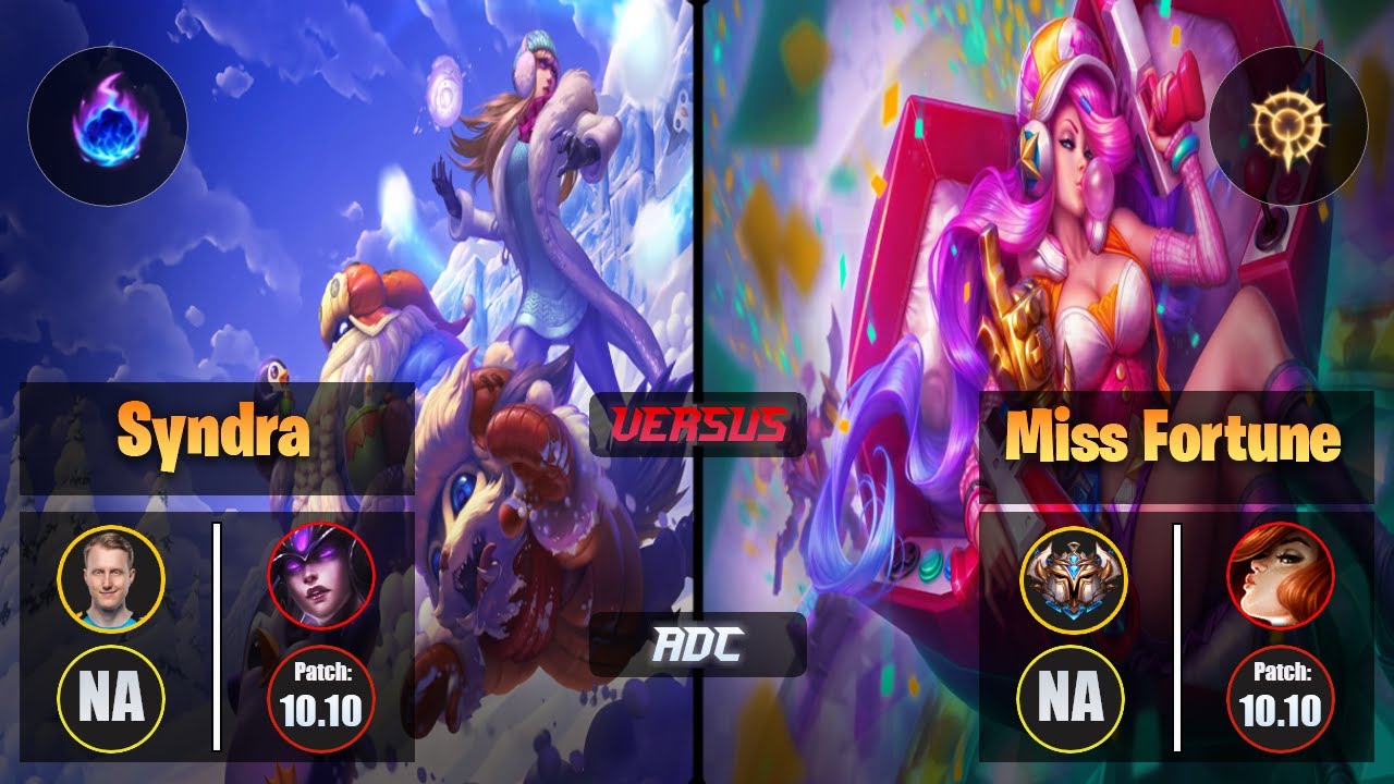 Zven SYNDRA (ADC) [Arcane Comet] VS MISS FORTUNE - Challenger NA Patch ...