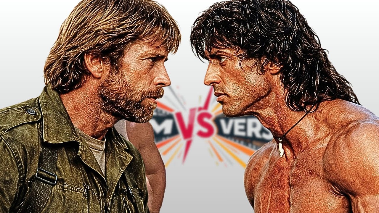 ¿Norris o Stallone? El Duelo de Machos Alfa de los 80 Desaparecido en ...