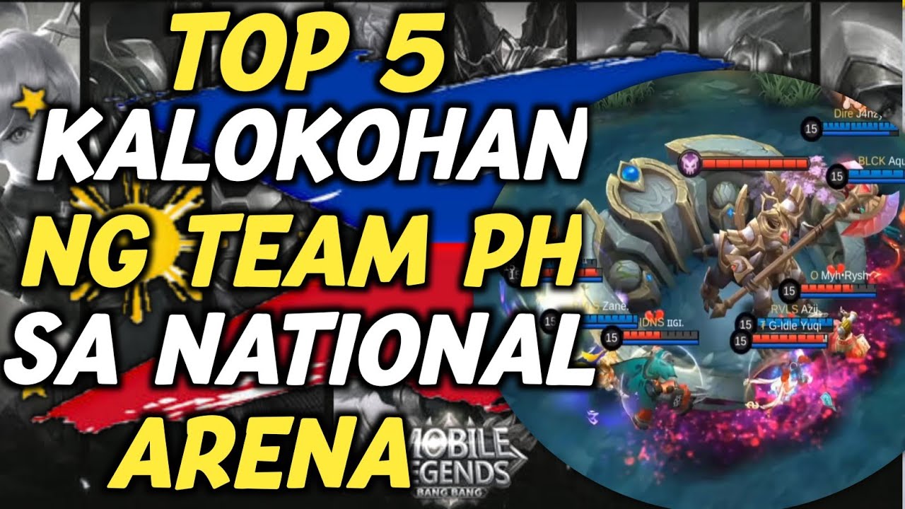 Top 5 Kalokohan ng Philippines sa National Arena Contest Part 1 ...