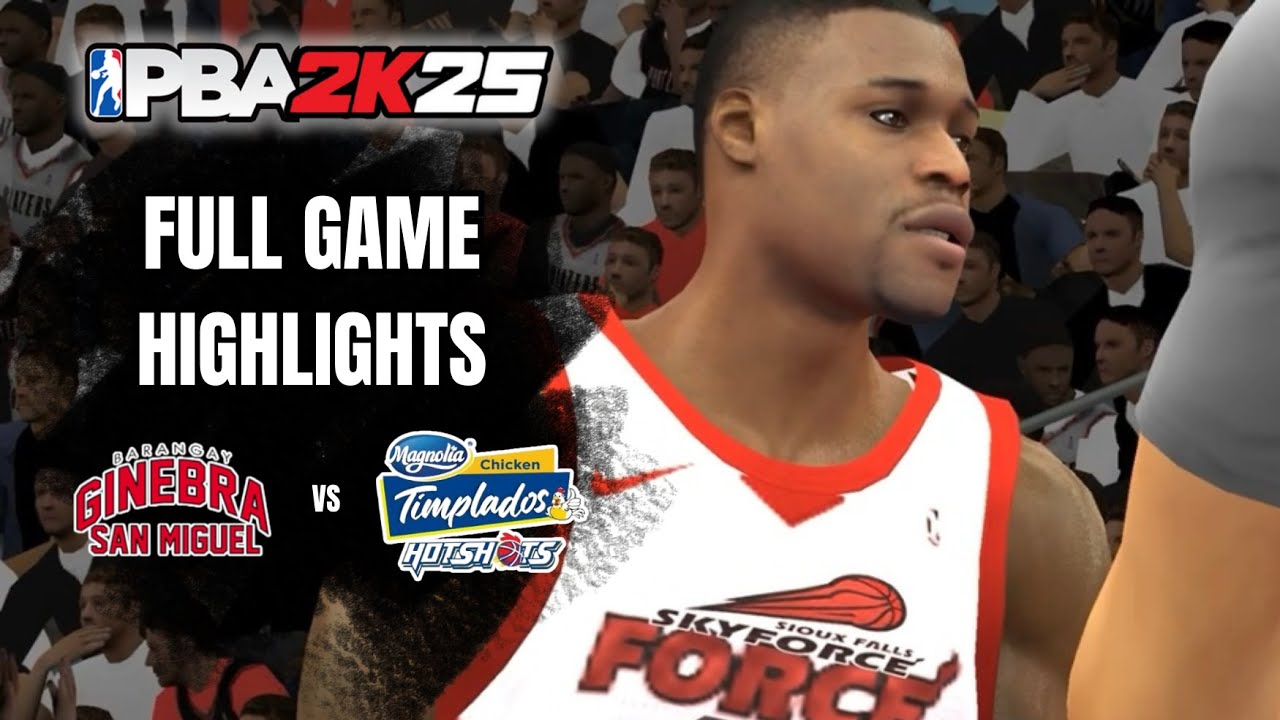NBA 2k20 UPDATED (Ginebra vs Magnolia Highlights) | PBA Mods - YouTube