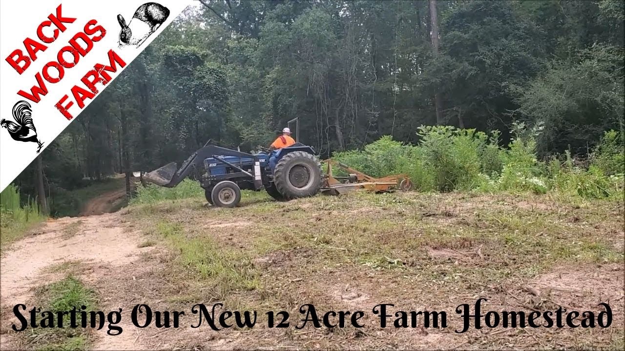 Starting Our New 12 Acre Farm Homestead - YouTube