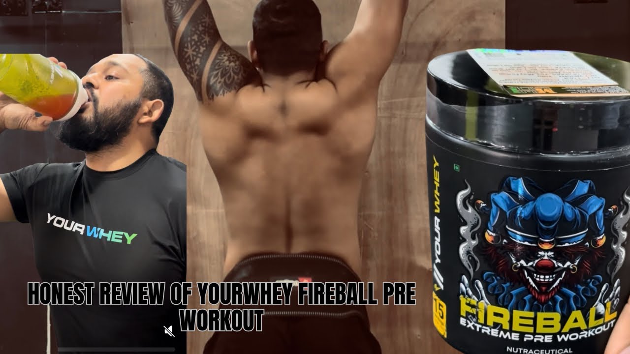 Honest review of Yourwhey fireball Preworkout supplement, HEAVIEST 4RM ...