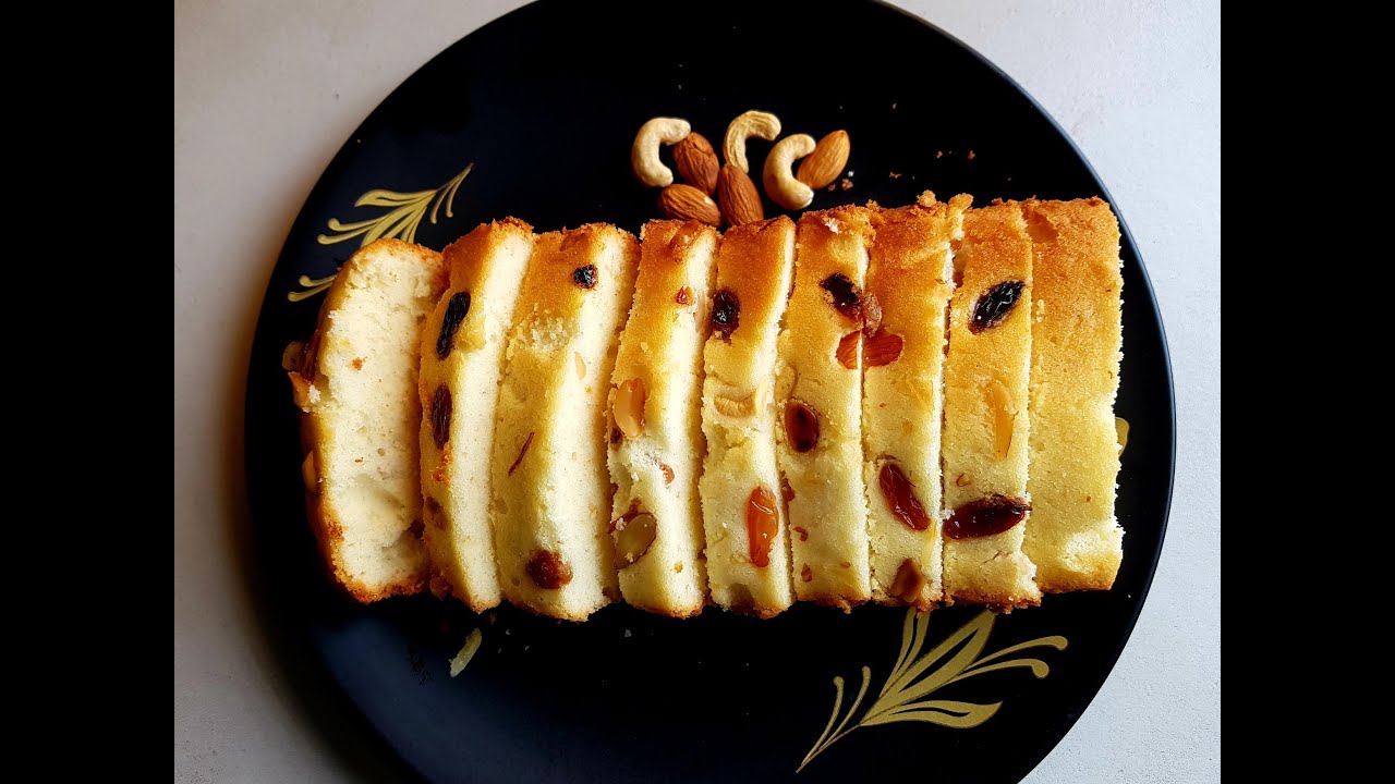 Fruits pound cake | Simply made fruits pound cake without oven - YouTube