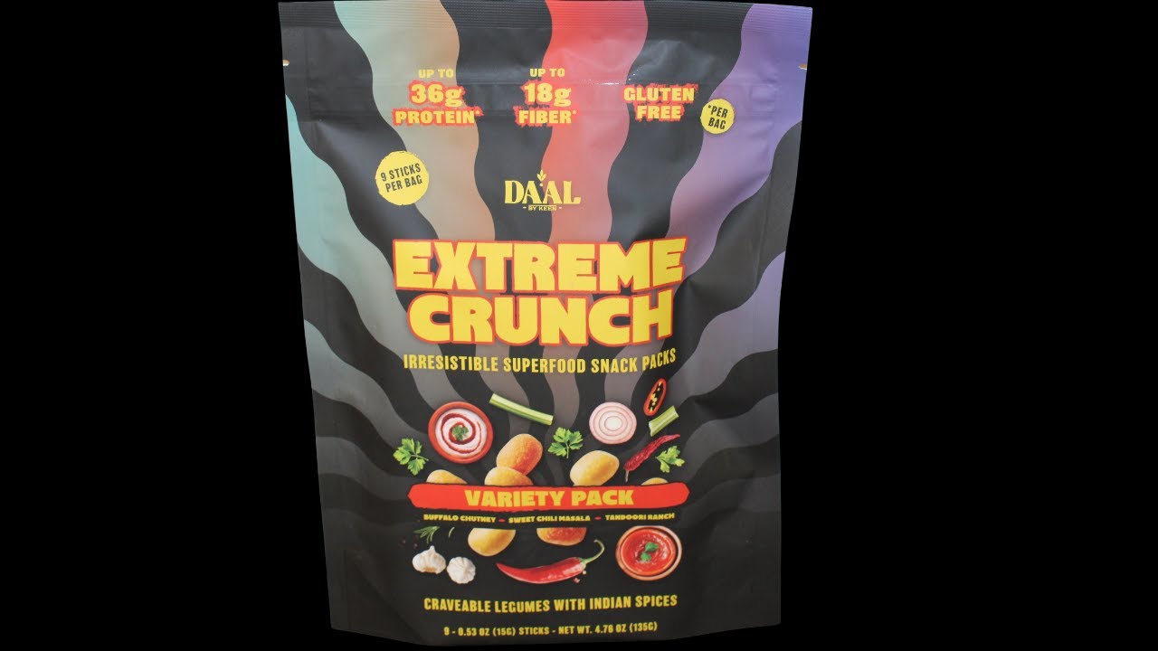 Daal By Keen Crunchy Mung Bean Snacks: Buffalo Chutney, Sweet Chili ...