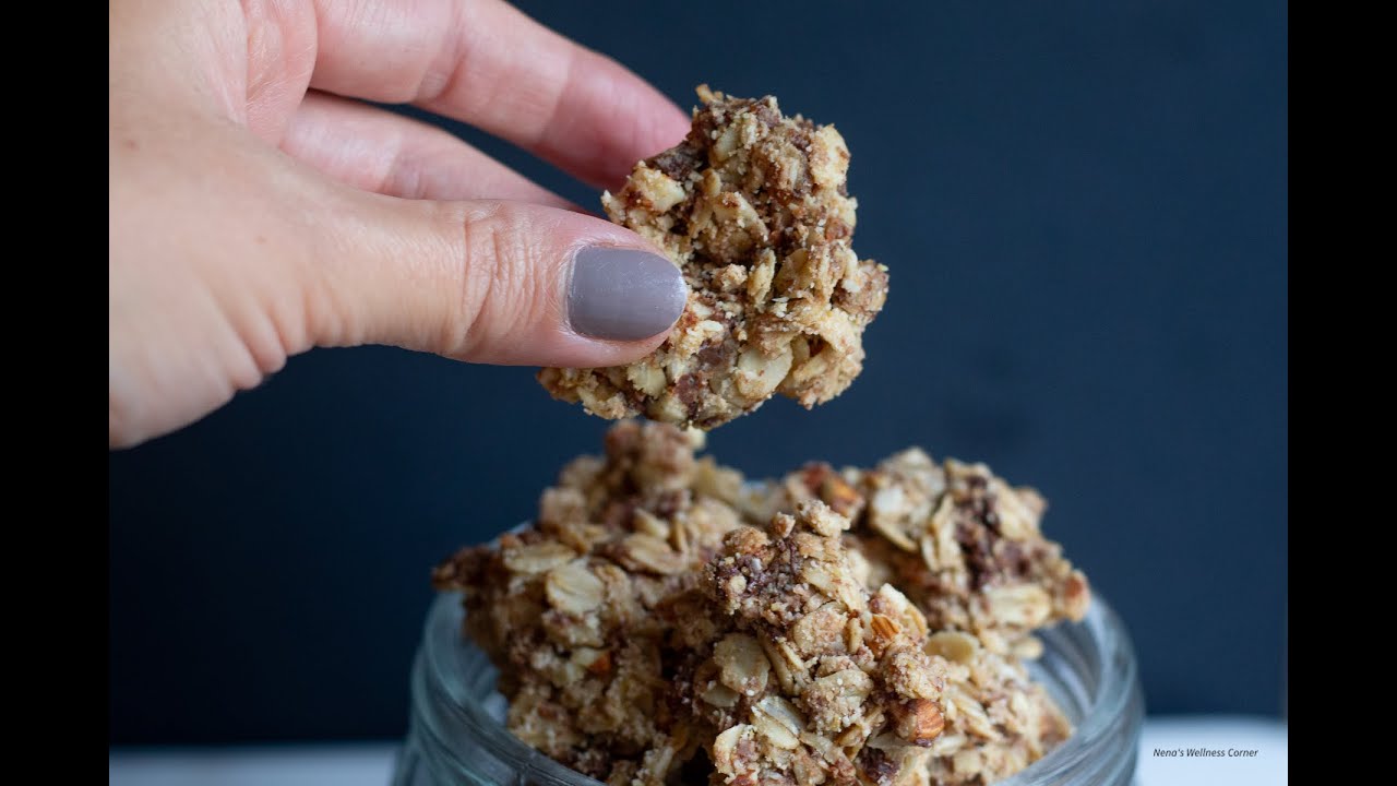 Easy Homemade Granola Clusters | Healthy Snack Recipe - YouTube