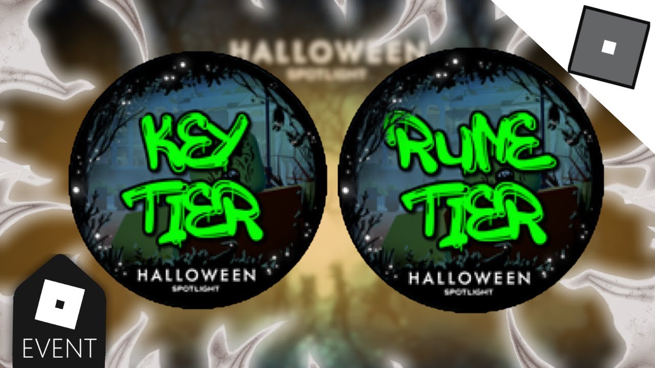 ROBLOX EVENTO - COMO CONSEGUIR A RUNA + CHAVE DO EVENTO HALLOWEEN ...