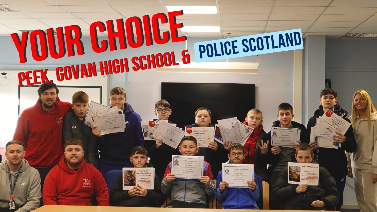 Your Choice Project in partnership with Govan High and Police Scotland ...