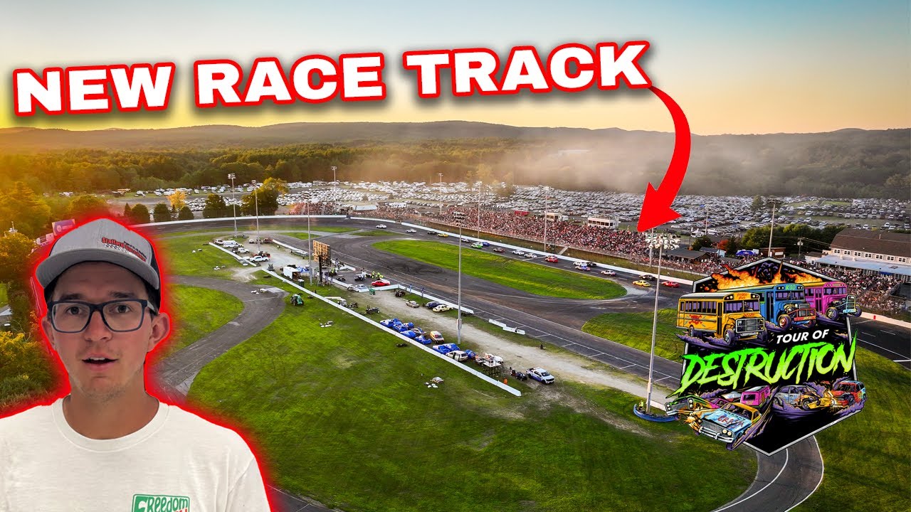 I Built a 1/4 Mile Race Track - YouTube