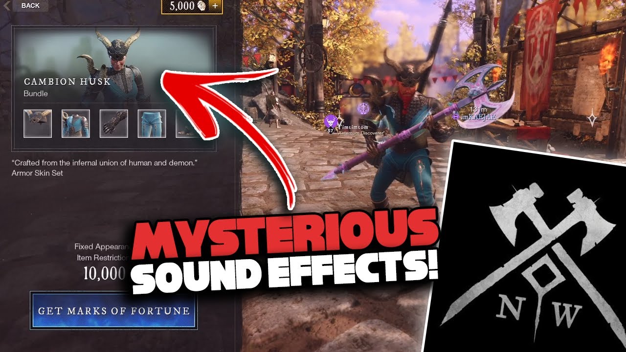 THE MYSTERIOUS NEW WORLD SKIN PACK THAT HAS FUNNY "KINKY" SOUND EFFECTS ...