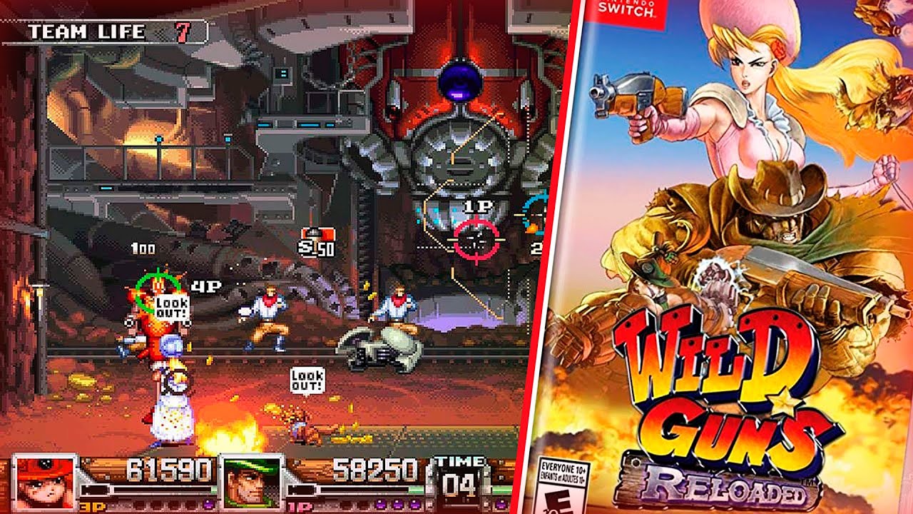 WILD GUNS Reloaded ~ 🕹️ ARCADE STYLE en NINTENDO SWITCH 🕹️ - YouTube