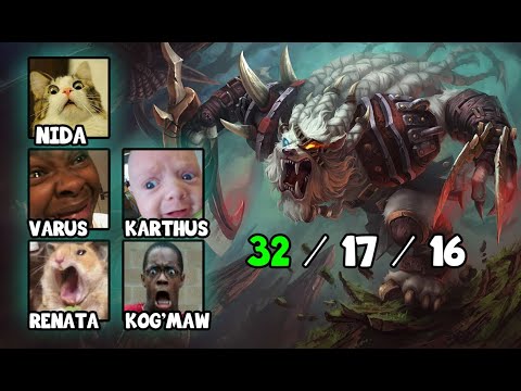 (ARAM) Rengar one hit kill build | patch 14.1 - YouTube