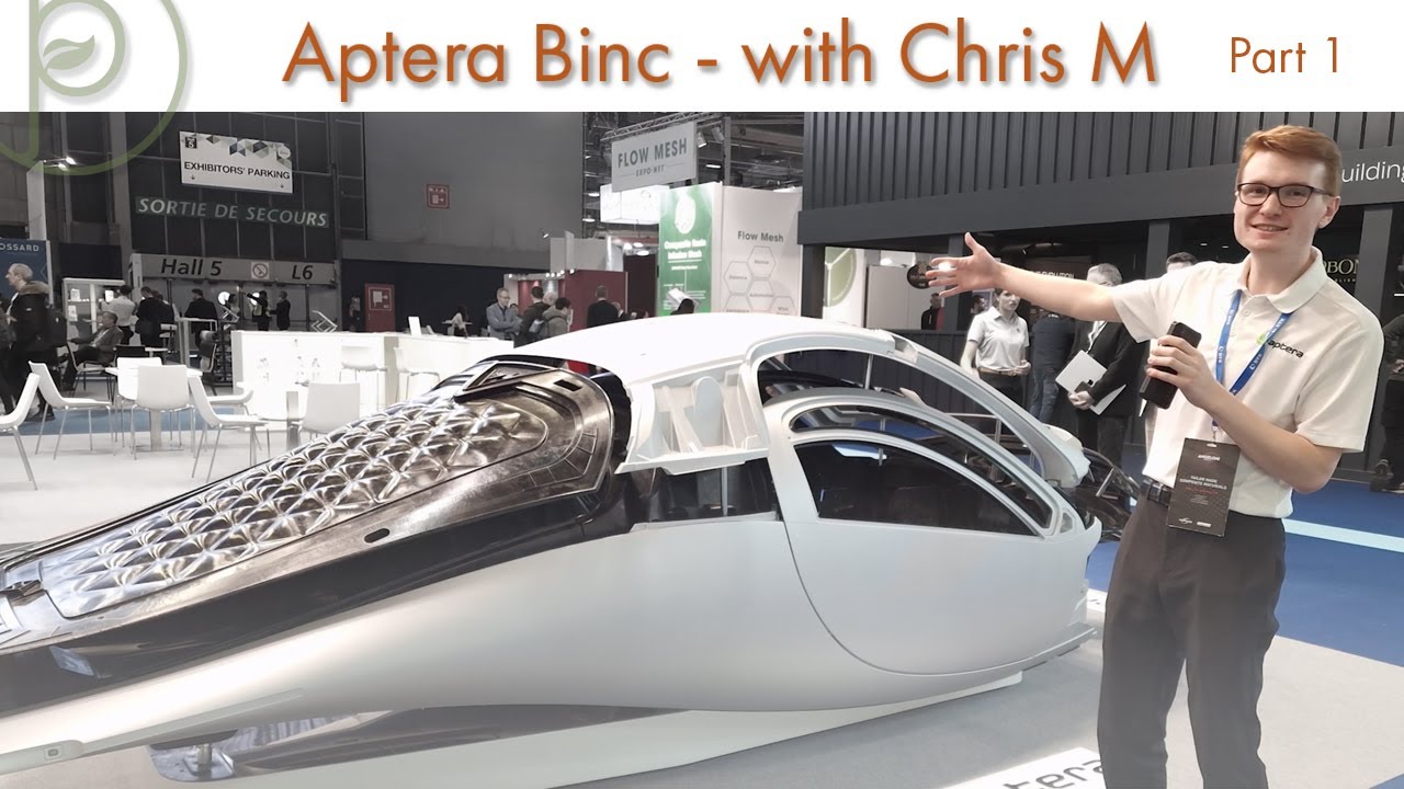Aptera Binc at JEC Paris pt1. - YouTube
