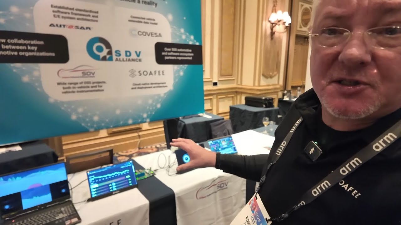 SDV Alliance: Advancing Software-Defined Vehicles with SOAFEE at #ces2025 with Robert Day of ...