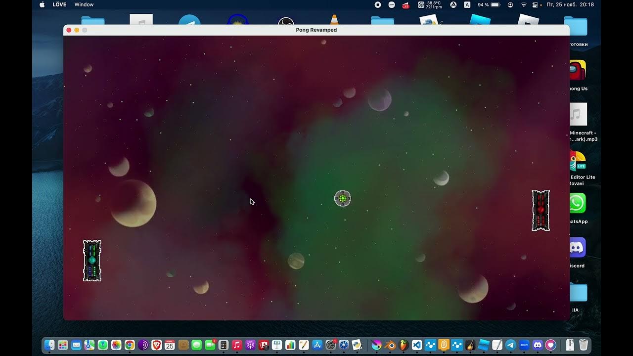 New Lua Game Pong On Love2d Youtube