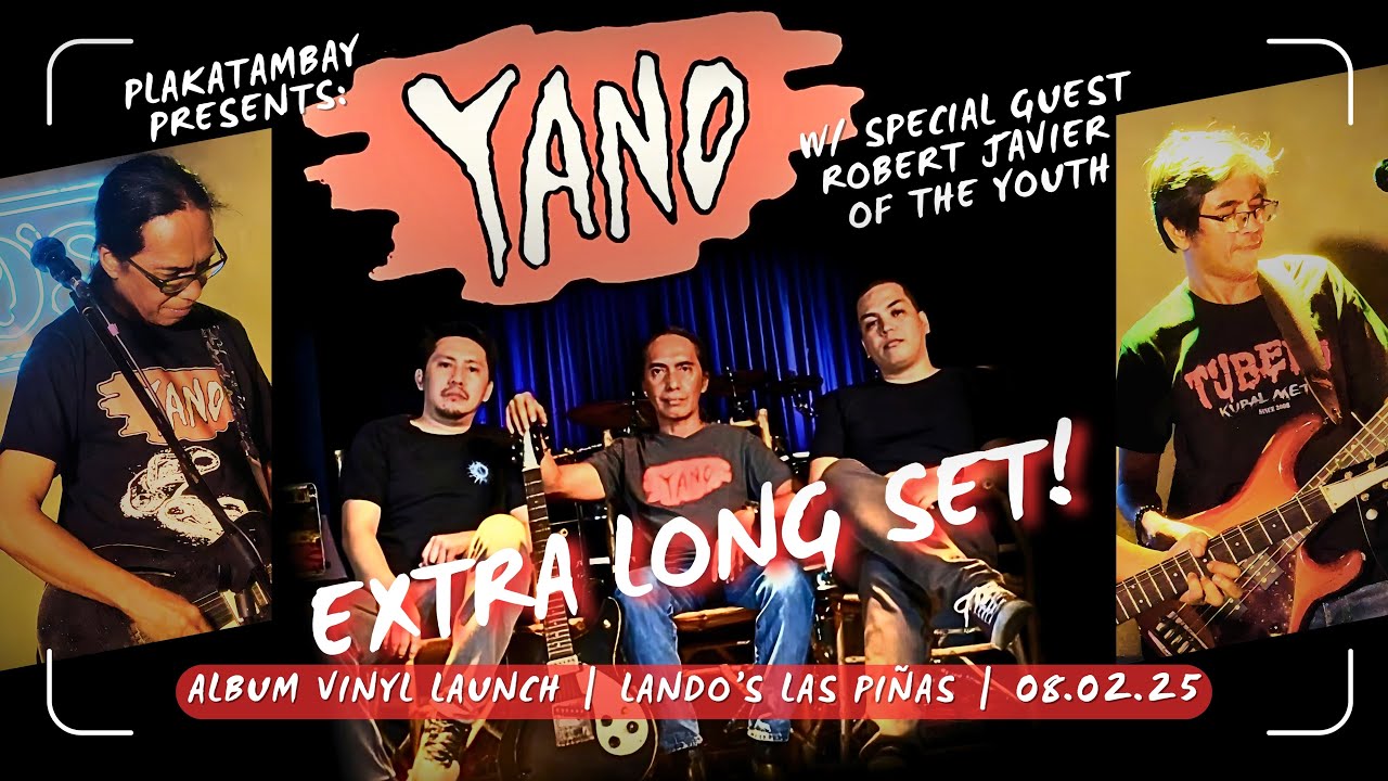 YANO (FULL SET) w/ Robert Javier of The Youth | Yano Vinyl Album Launch ...