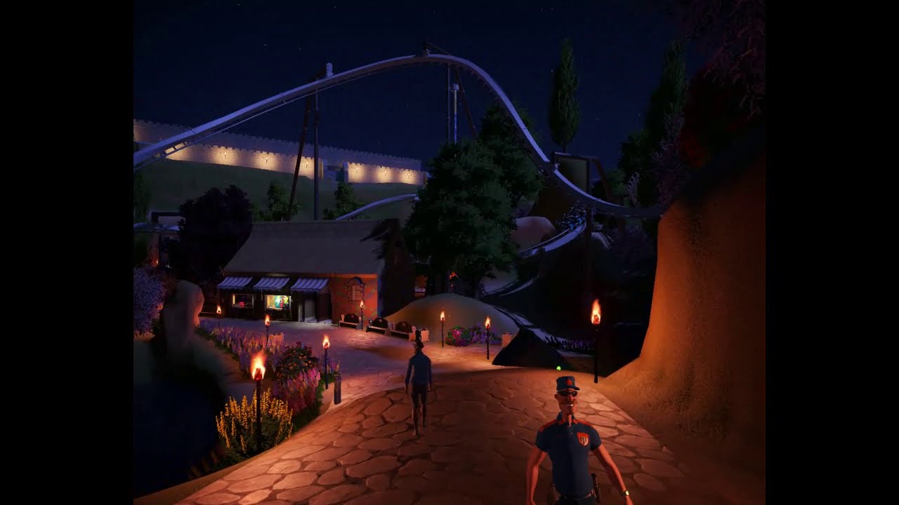 Fairy Tale Thrill (Queue, Onride) Planet Coaster - YouTube